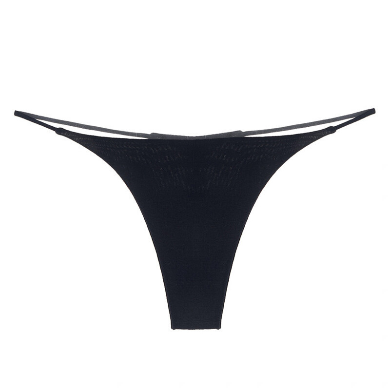 Women Sexy G-String Bikini Thong Seamless Panties Lingerie Underwear ...