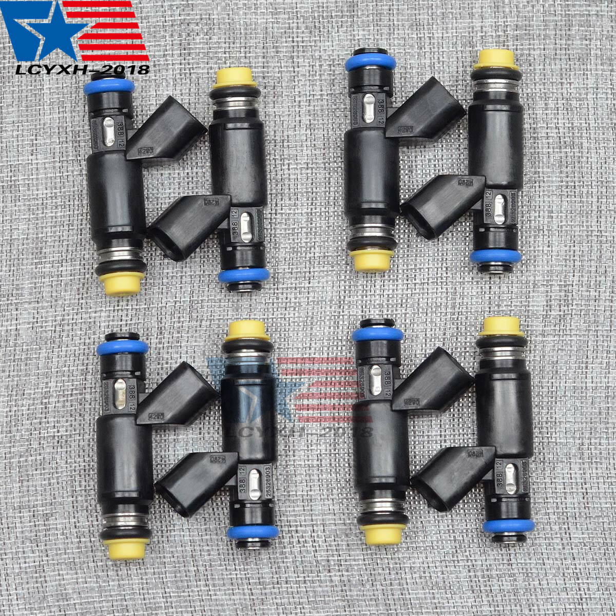 8x Fuel Injectors For Silverado Express Tahoe GMC Yukon 5.3L Flex ...