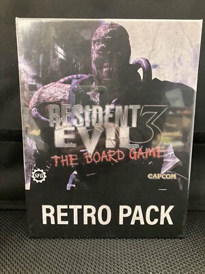Resident Evil 3 The Board Game Retro Pack NEW SEALED Paper or Plastic ...