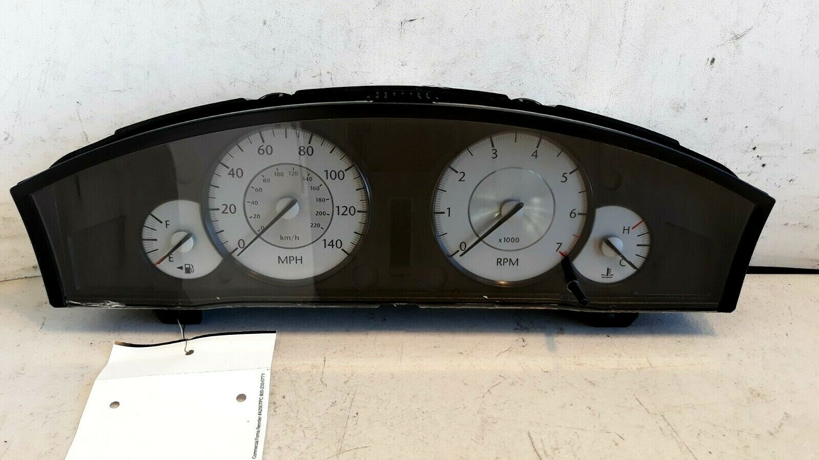 2010 Chrysler 300 Speedometer Instrument Gauge Cluster 140 MPH 128K ...