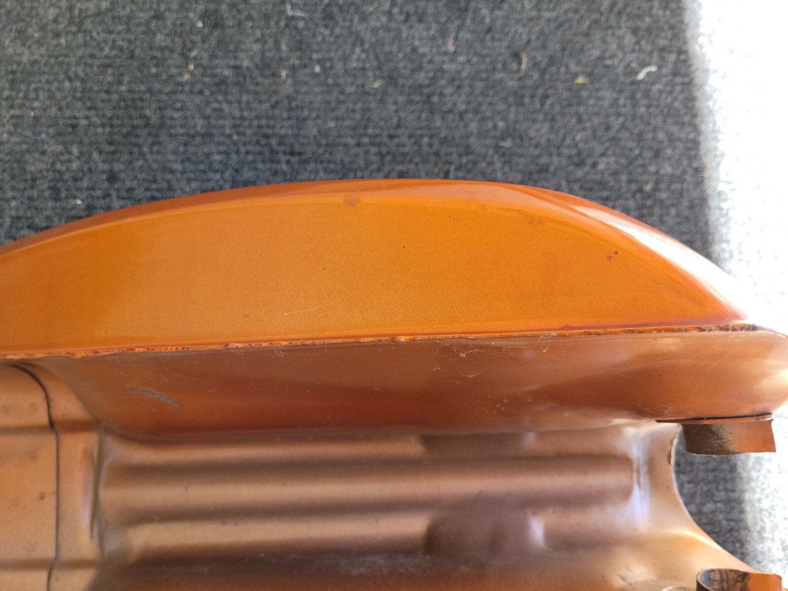 Vintage 1971 Honda CL450 K4 Scrambler Motorcycle Gas Tank Candy Topaz ...