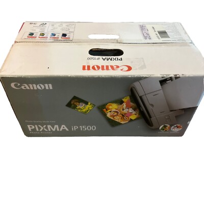 New Canon PIXMA iP1500 Digital Photo Inkjet Printer 13803037876| eBay