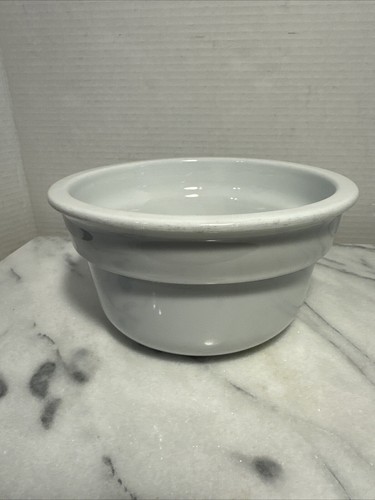 Williams-Sonoma Double Boiler Insert 1.5 Qt Porcelain 7.5”D Mixing Bowl ...