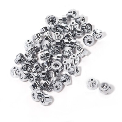 50pcs 17mm 0.67in Decoration Wheel Rivets Nuts for 10mm 0.39in Hole ...
