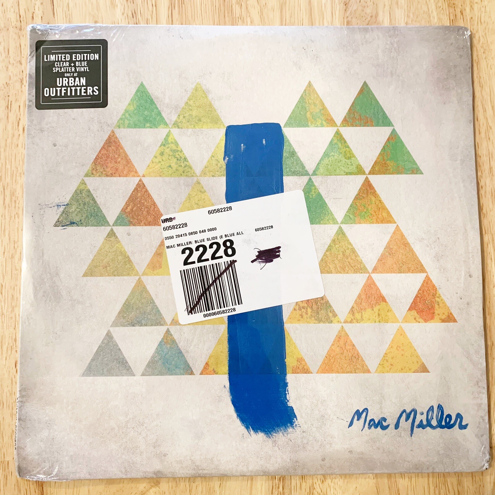 Mac Miller Blue Slide Park Exclusive Limited 2 Record Splatter Color ...