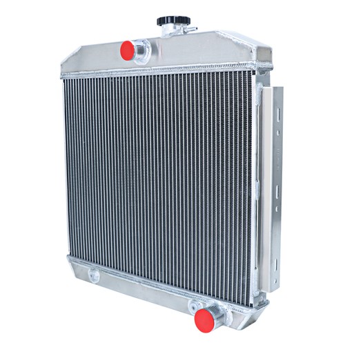 4 ROWS ALUMINUM RADIATOR FIT 1955-1957 1956 CHEVROLET BEL AIR NOMAD DEL ...
