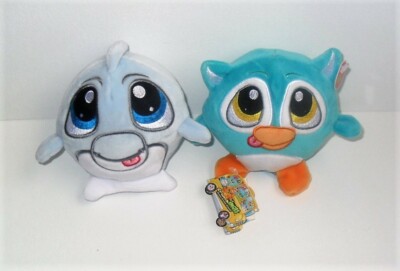 CRUNCHIMALS 6" PLUSH LOT OF 2 LOOSE JUST AS PICTURED | eBay