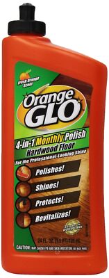 ORANGE GLO Hardwood Floor 4-in-1 Monthly Polish, 24 fl. oz. | eBay