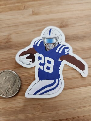 🏈JONATHAN TAYLOR Sticker Indianapolis Colts Sticker Jonathan Taylor ...