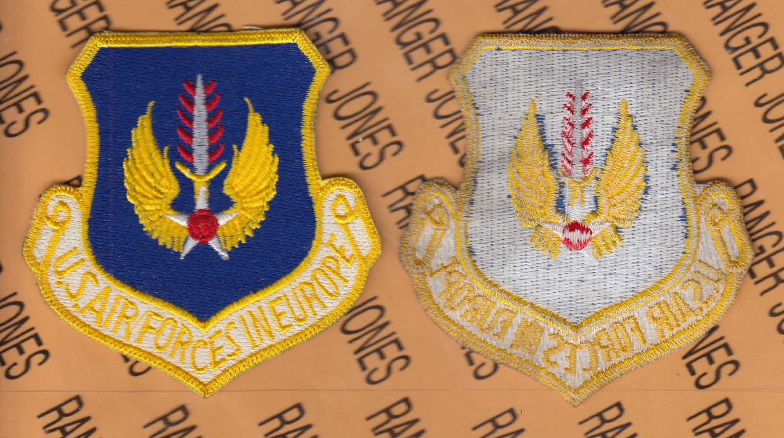 USAF U.S. Air Force in Europe USAFE shield 3.25" pocket patch | eBay