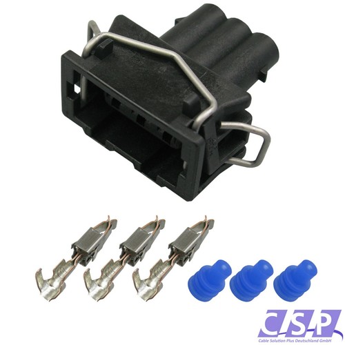 Reparatursatz JPT Stecker 3-polig 0,5²-1,0² passt zu VW 357972753 357 ...