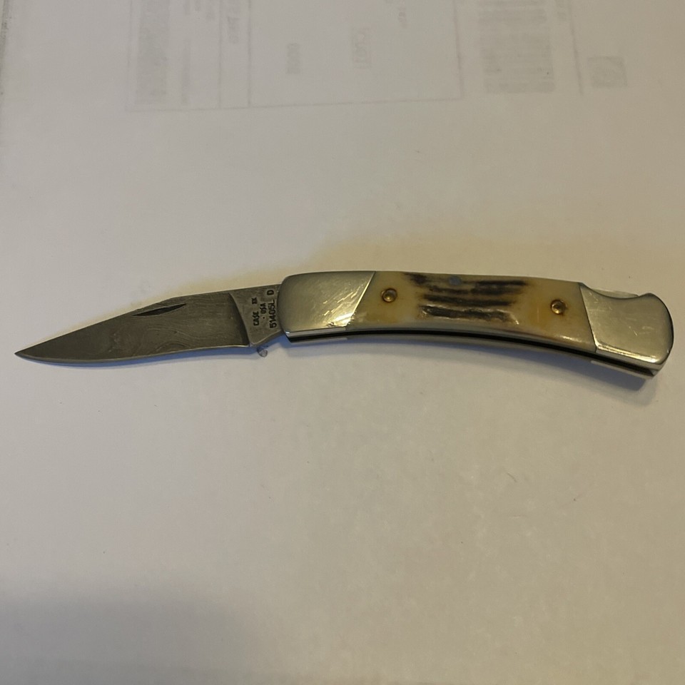Case Lock Knife 51405 Ld Damascus Knife! Rare / Matching Box ...