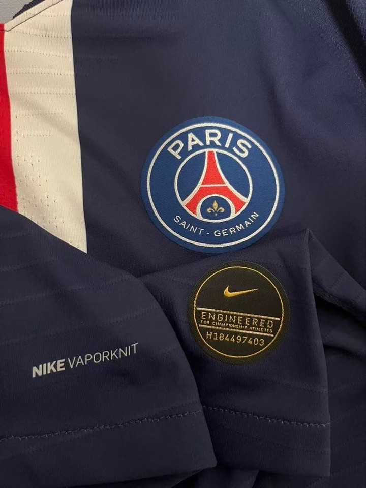 BNWT #7 Mbappe 2019 2020 PSG Authentic Home Jersey Player Issue PL ...