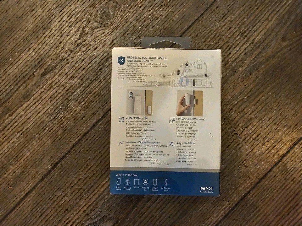 Entry Sensor, Detects Opened and Closed Doors or Windows, Door ...