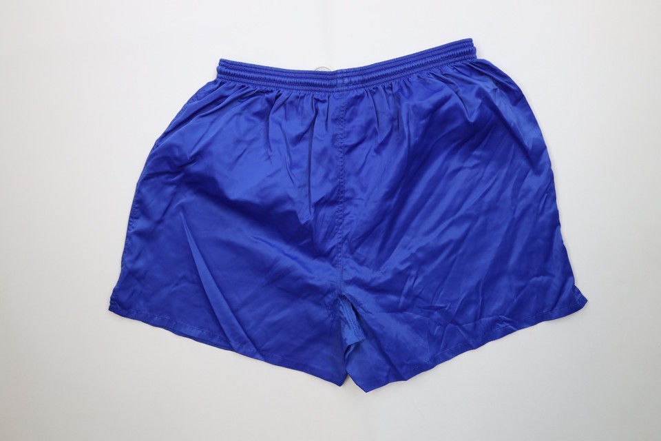 Vtg 90s Adidas Mens XL Distressed Silky Nylon Running Soccer Shorts ...