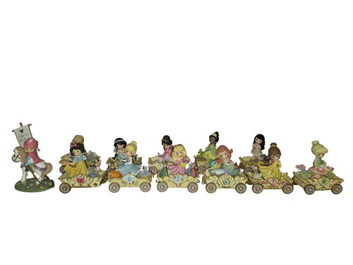 Precious Moments Disney Princess Parade- Birthday Train Set 12 Pieces ...