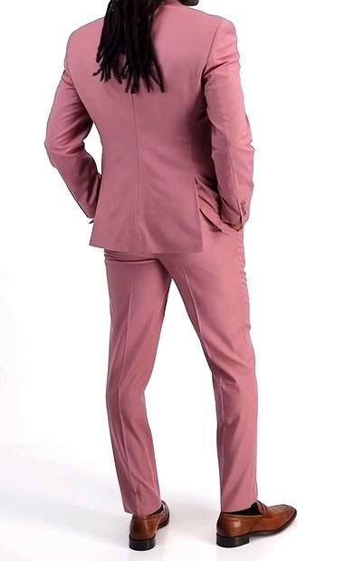 Tayion Collection Men Purple 2-Piece Classic-Fit Solid Jacket Suit ...