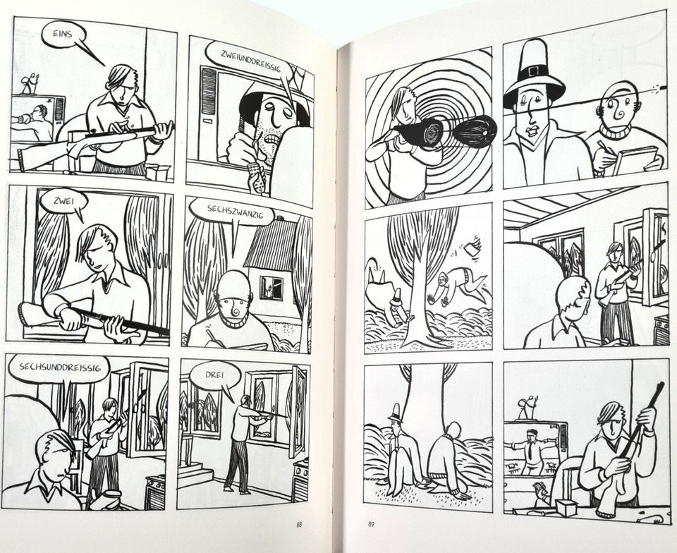 2009 Air Shaft Vienna MILLER & PYNCHON German Cartoon/Comicstrips ...
