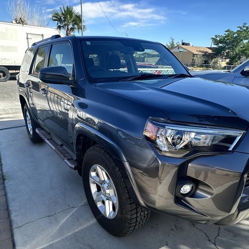 FOR 2025-2026 Toyota 4Runner Side Steps Curved 4.3" Running Board BLK ...