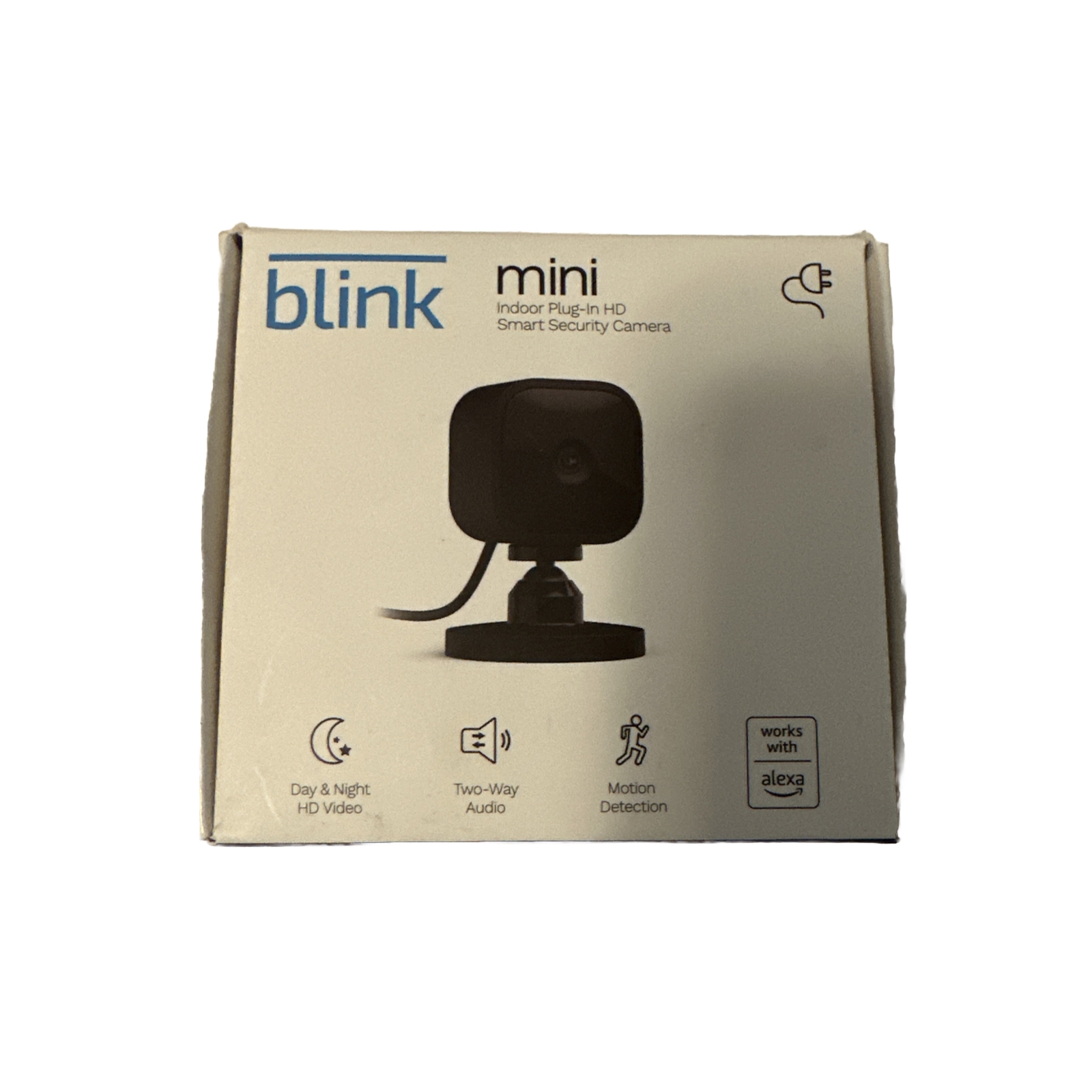 Blink Mini - Compact indoor plug-in smart security camera, 1080p HD ...