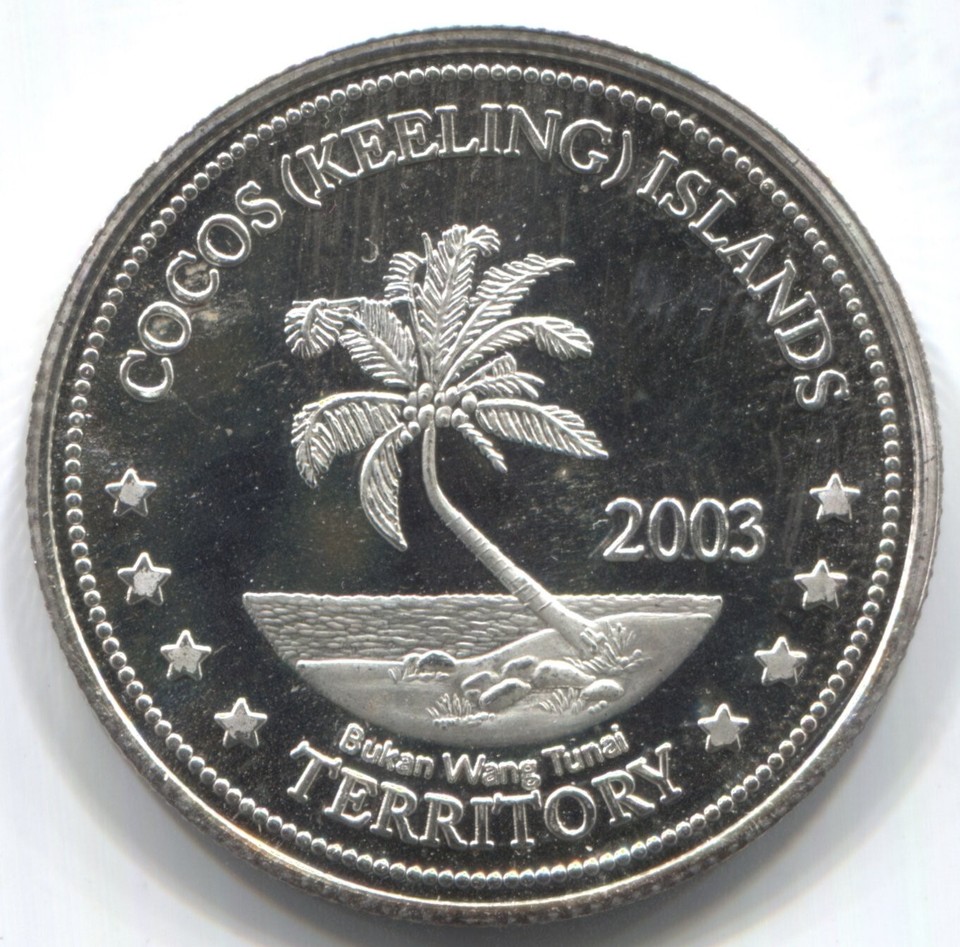 Cocos (Keeling) Islands - 2003 $10 X#19 Malay Cameo Proof | eBay