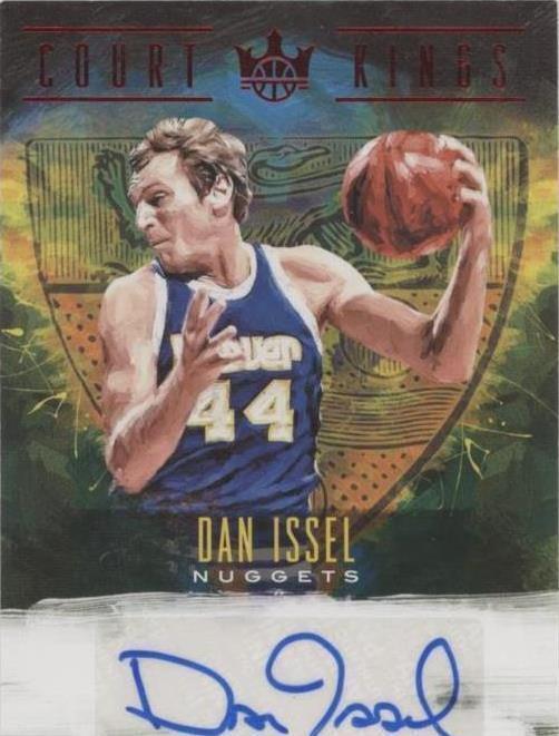 2018-19 Panini Court Kings - Court Kings Autographs Dan Issel #CK-DIS ...