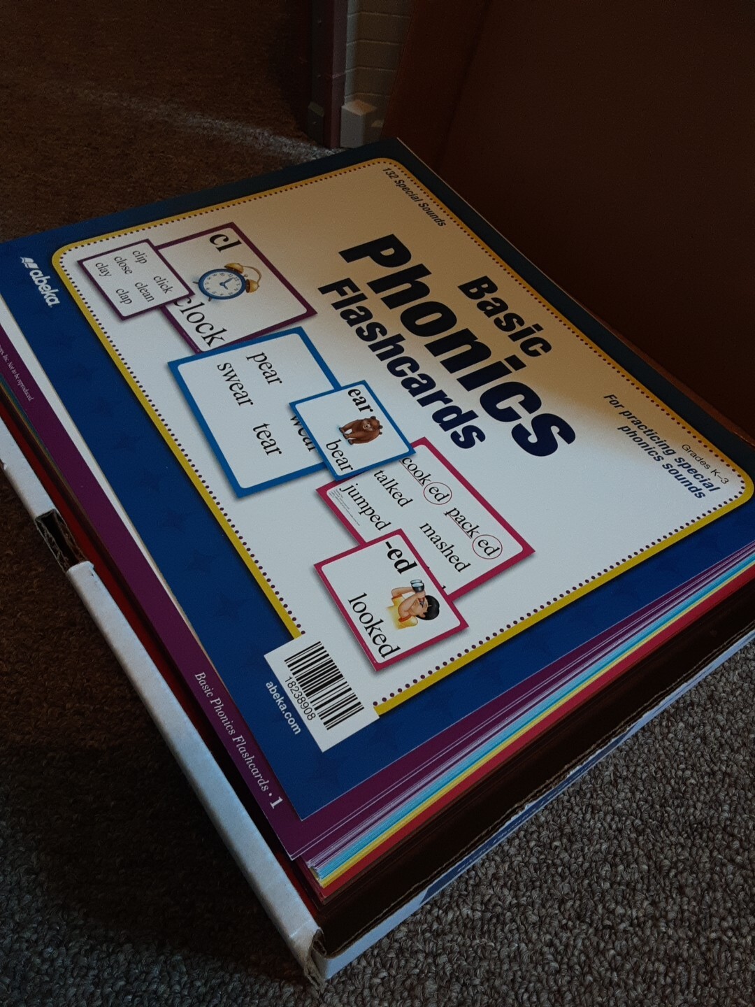 Abeka Basic Phonics Flashcards Complete Set Homeschool Curriculum Like ...