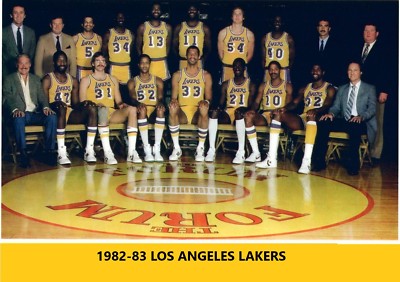 1982-83 LOS ANGELES LAKERS 8X10 TEAM PHOTO BASKETBALL PICTURE NBA LA | eBay
