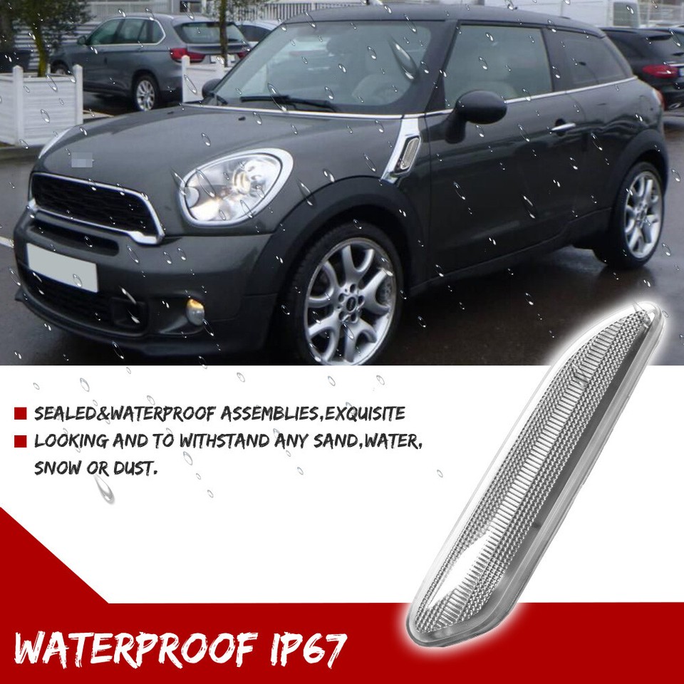 For Mini Cooper Countryman 2012-2017 R60 R61 Fender Side Marker Light ...