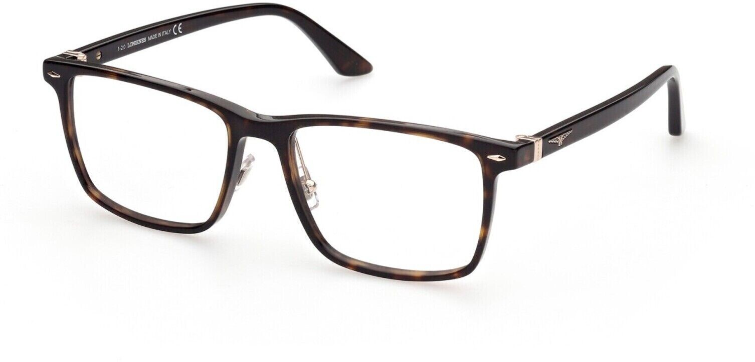 Longines LG5027-D 052 Tortoise Plastic Eyeglasses Frame 56-17-145 Nose ...