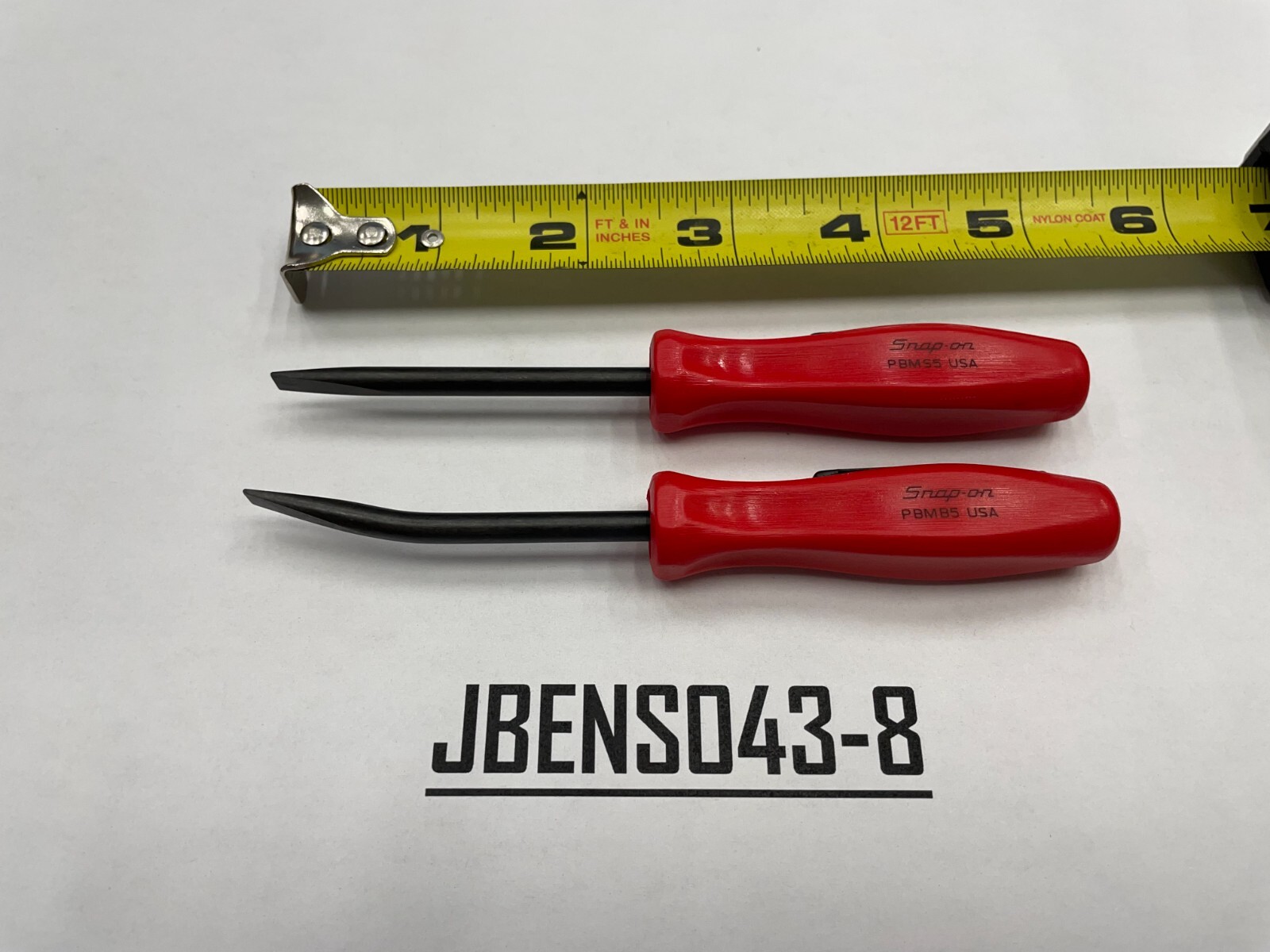 Snap-on Tools USA NEW 2pc RED 5" Length Straight & Bent Mini Pocket ...