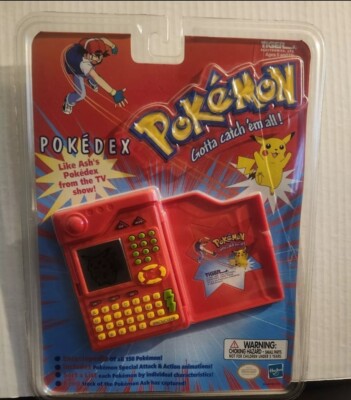 Pokemon Pokedex Handheld 1999 Tiger Electronics Vintage & Original ...