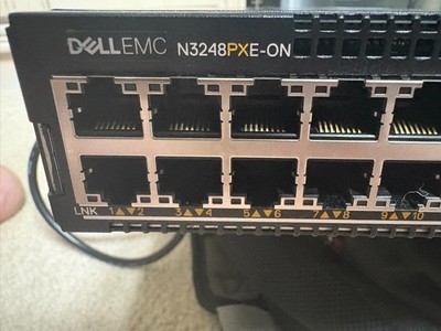 Dell PowerSwitch N3248PXE-ON 48 Port UPoE+ 10GbE QSFP28 | eBay