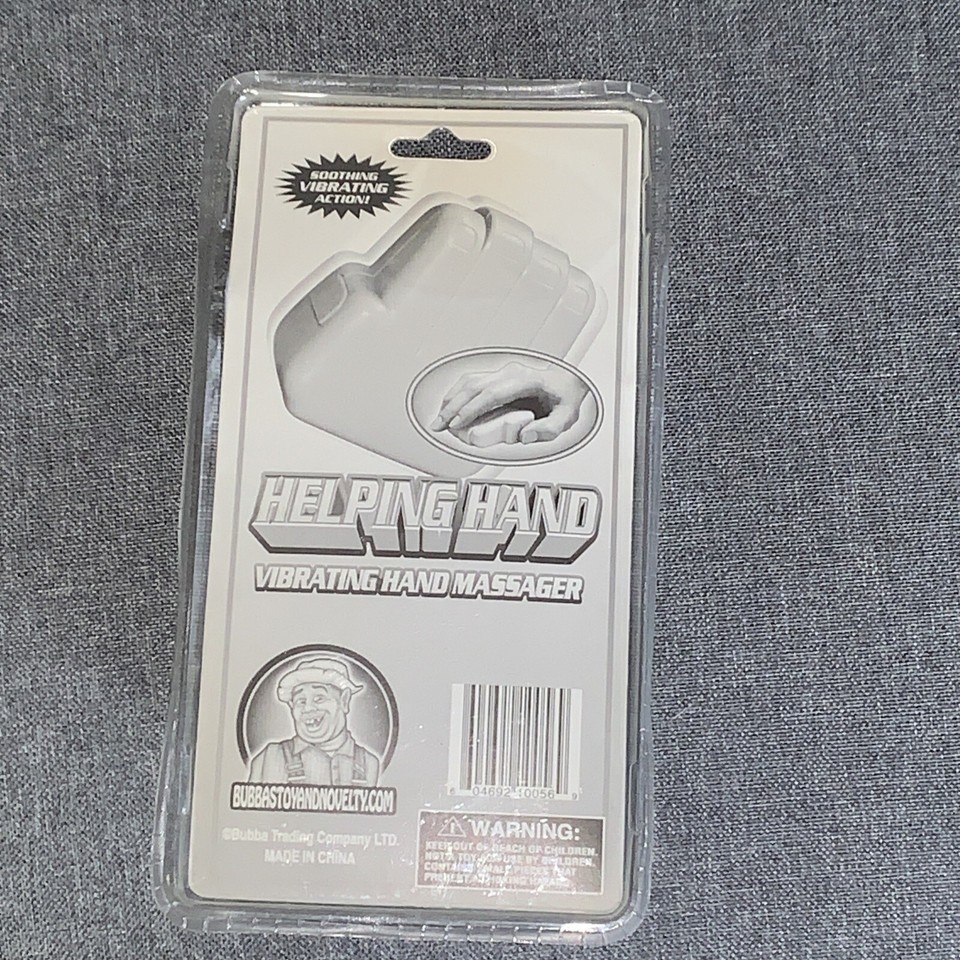 Helping Hand Vibrating Hand Massager Soothing Action Battery Inc. | eBay