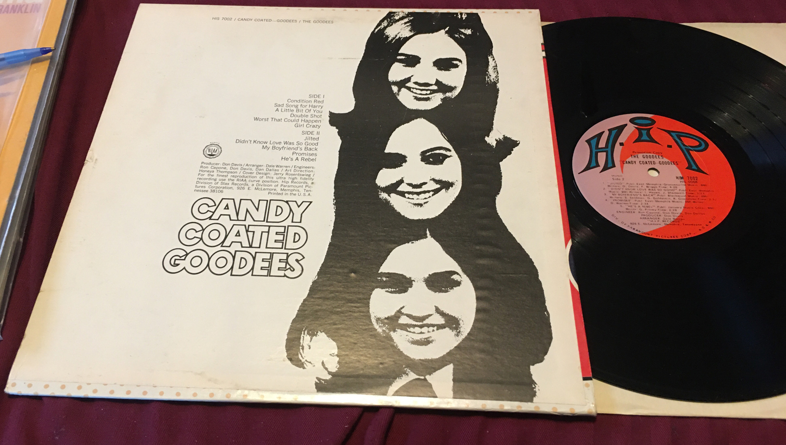 THE GOODEES: Candy Coated Goodees HIP 7002 Soul Psych Girl Group LP ...
