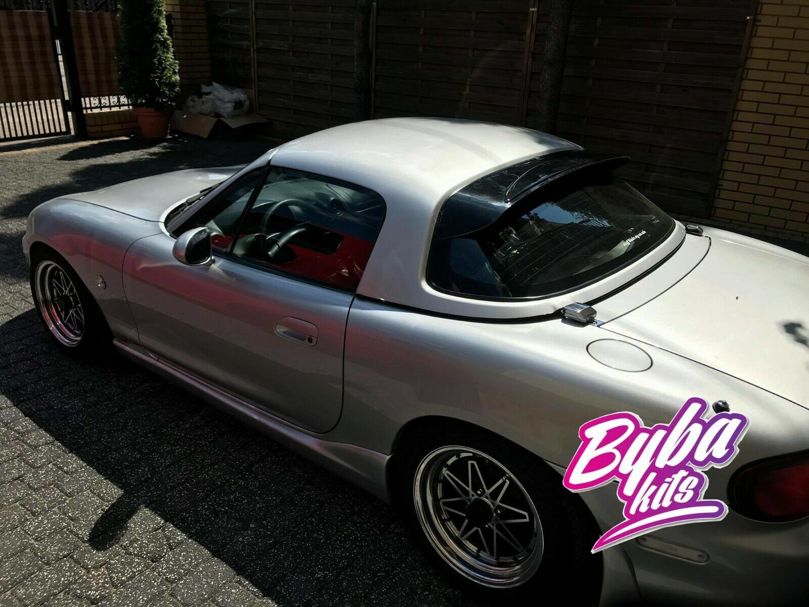 Hardtop Roof Spoiler fit to Mazda MX5 NA NB hard top miata !!!! Black ...
