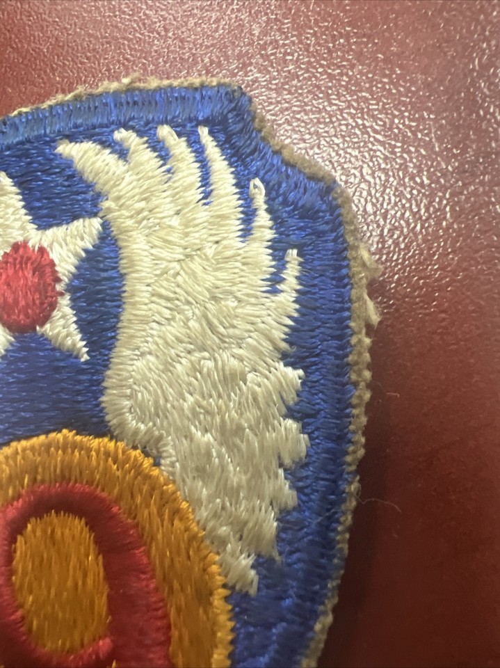 WW2 USAAF 9th Air Force Shoulder Patch for 387th Bomb Group New Forest ...