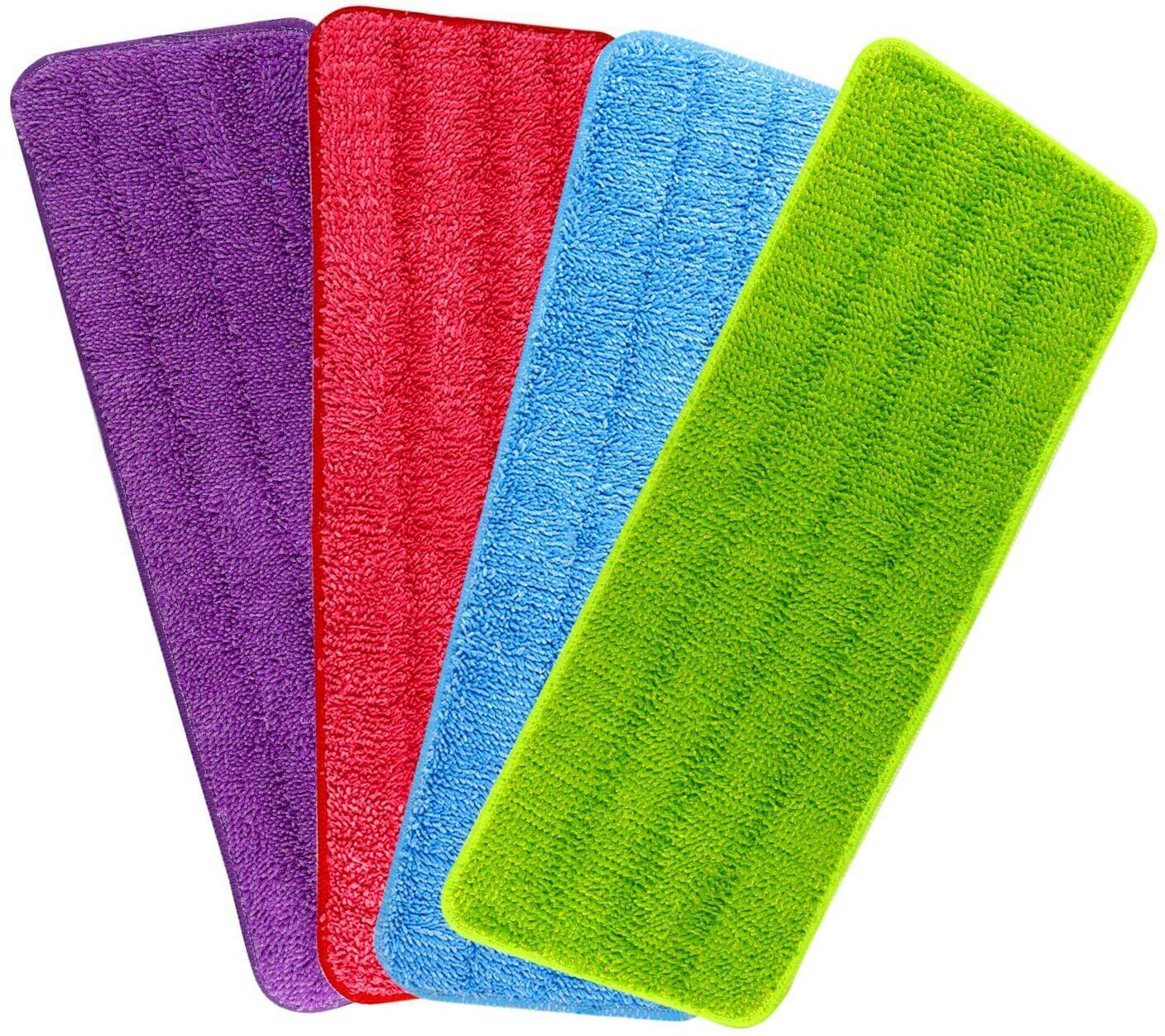 Assorted colours healthy mop pads easy & light weight cleaning pads 1 ...