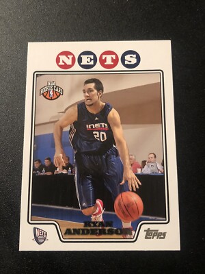 2008-09 Topps Ryan Anderson #216 Rookie RC | eBay