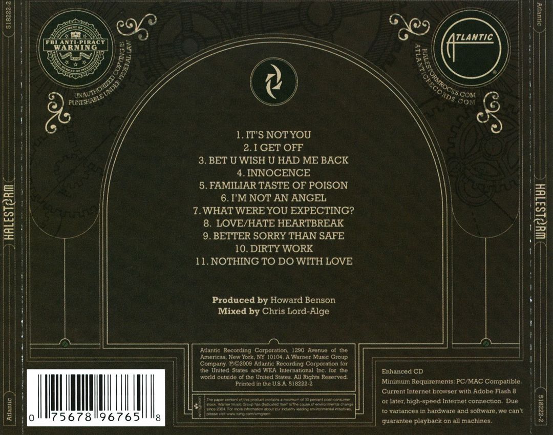 HALESTORM - HALESTORM NEW CD 75678967658| eBay