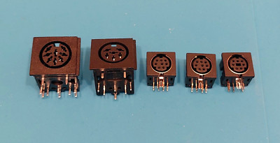 Commodore Plus4 C16 DIN6 DIN8 joystick replacement video power supply ...
