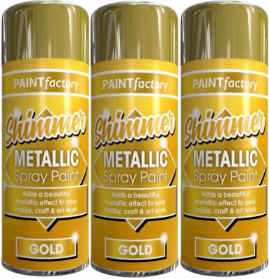 Glossy Gold Spray Paint