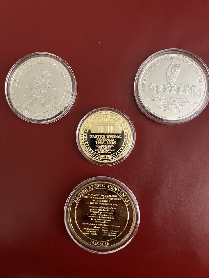 EASTER Ireland 1916 RISING CENTENARY Commemorative Coin Collection | eBay