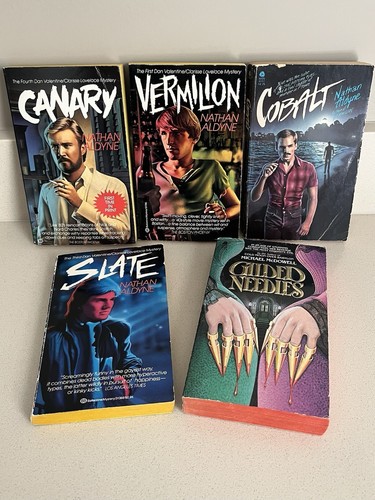 Michael McDowell pb lot: GILDED NEEDLES and Nathan Aldyne series, nice ...