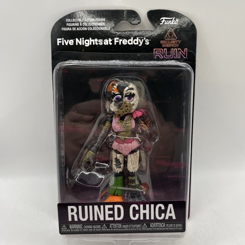 Funko Five Nights at Freddy's Security Breach Ruin RUINED CHICA Figure ...