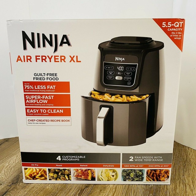 Ninja AF150 Air Fryer Max XL - Black, 5.5 qt for sale online | eBay