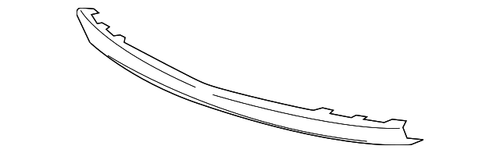 Genuine GM Front Bumper Fascia Skid Plate 84036429 | eBay