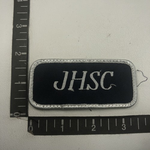 Unknown Letter Initials JHSC JHSC Patch C09U | eBay