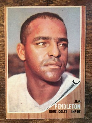 1962 Topps Baseball Card #432 Jim Pendleton Houston Colts EX | eBay