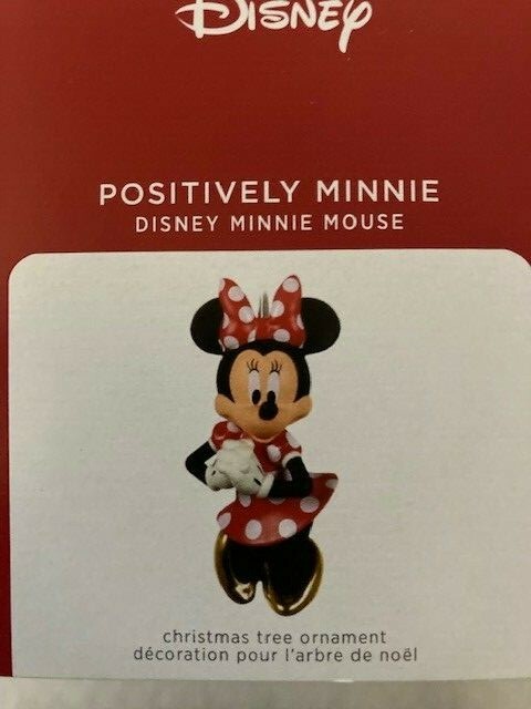 Disney Minnie Mouse Positively Minnie Hallmark Keepsake Christmas ...